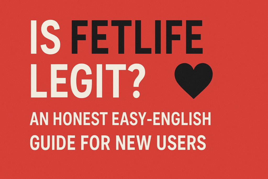 is fetlife legit - FetLife News